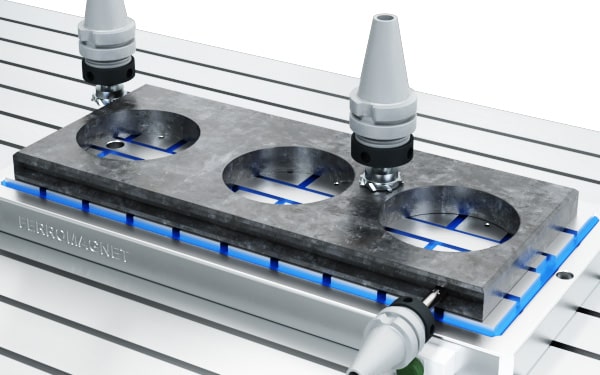 High-quality Custom Designed Magnetic Chuck for CNC Machines