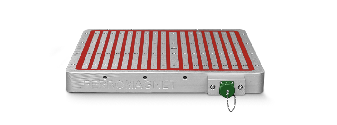 High-Quality Electromagnetic Chuck for CNC Machines • Ferromagnet ...