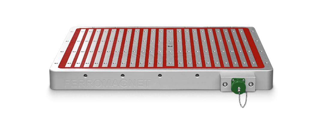 High-Quality Electromagnetic Chuck for CNC Machines • Ferromagnet ...